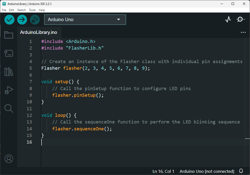 Code Brilliance Creating Your Own Arduino Library Simplified Electronics Tree