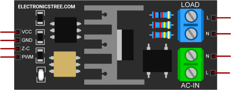 Ac Dimmer 220vac With Arduino Easy And Enhanced Proteus Library Electronics Tree