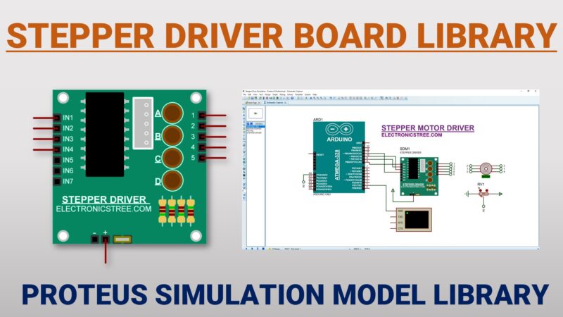 Animated Electronic Dice Model For Proteus8 Electronics Tree 