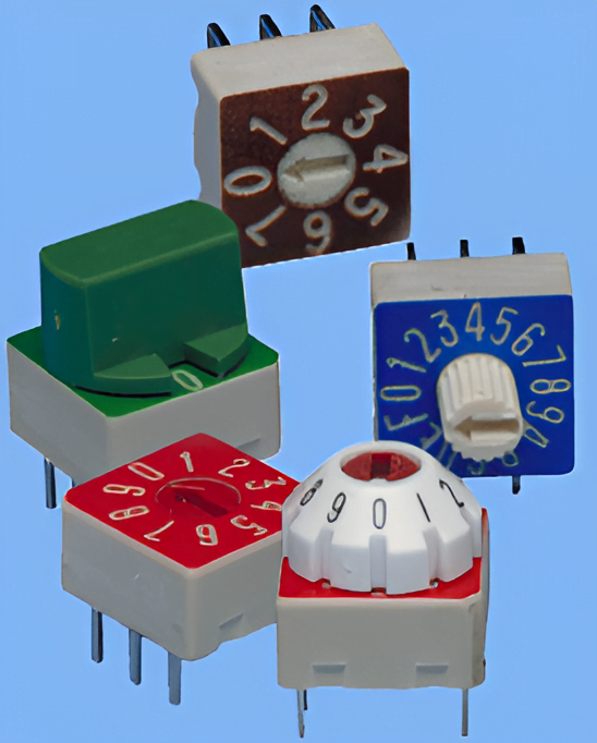 Easy Way to Read Rotary BCD Switch (16 Positions) with or without Arduino - ELECTRONICS TREE