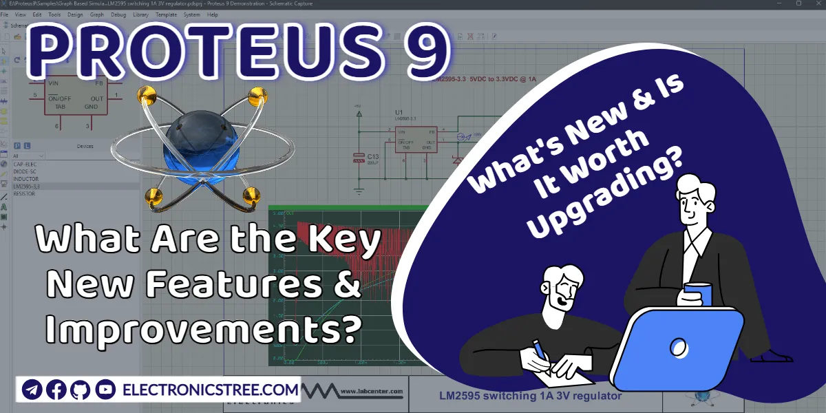 Proteus 9 What Are The Key New Features And Improvements Electronics Tree